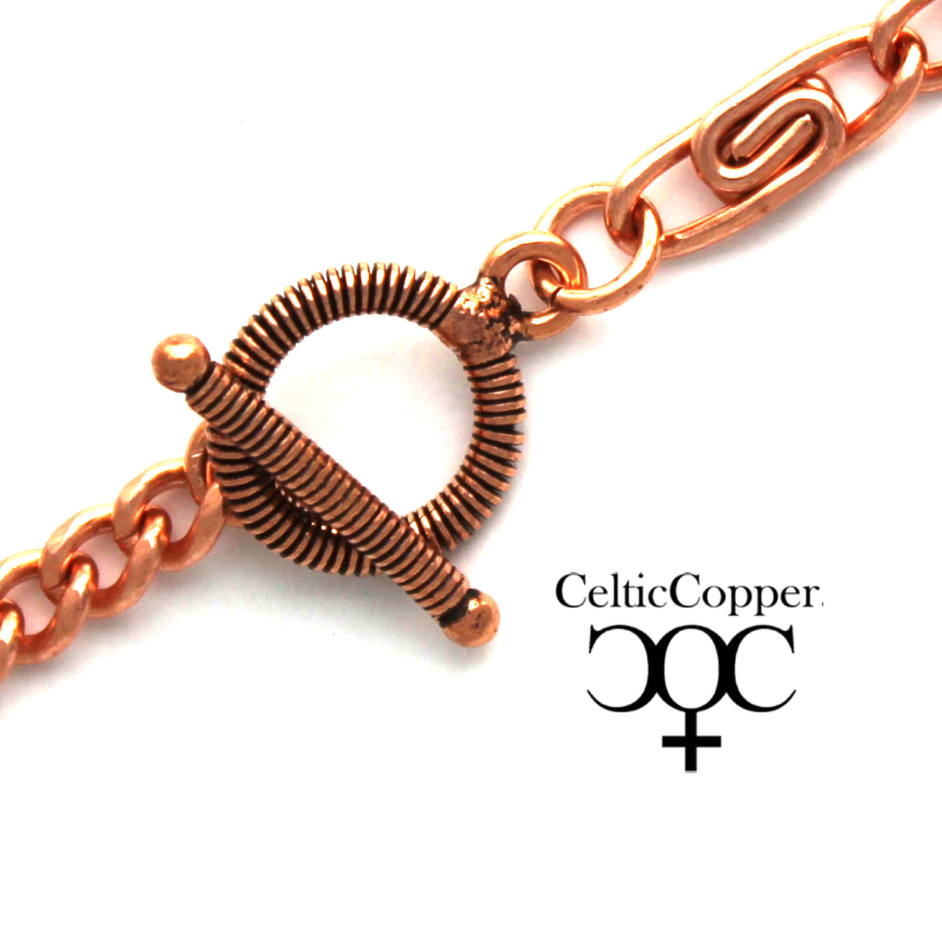 Medium Copper Clasp 23mm Toggle Jewelry Supplies Copper Findings Coppe ...